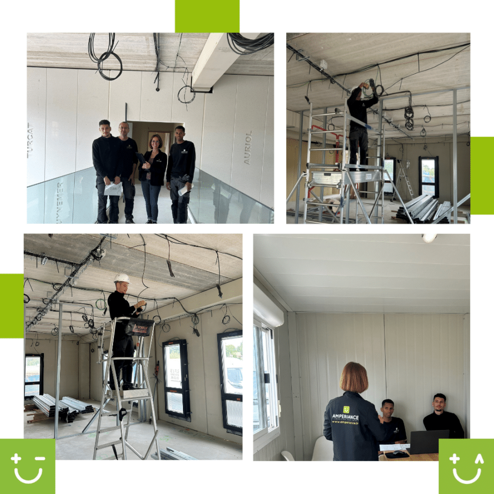 Journée Sensibilisation Sécurité au travail sur chantier Amperiance