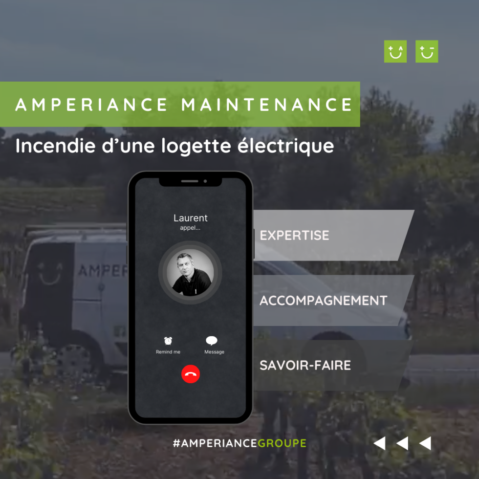 Maintenance électrique Incendie : Intervention rapide d'Amperiance